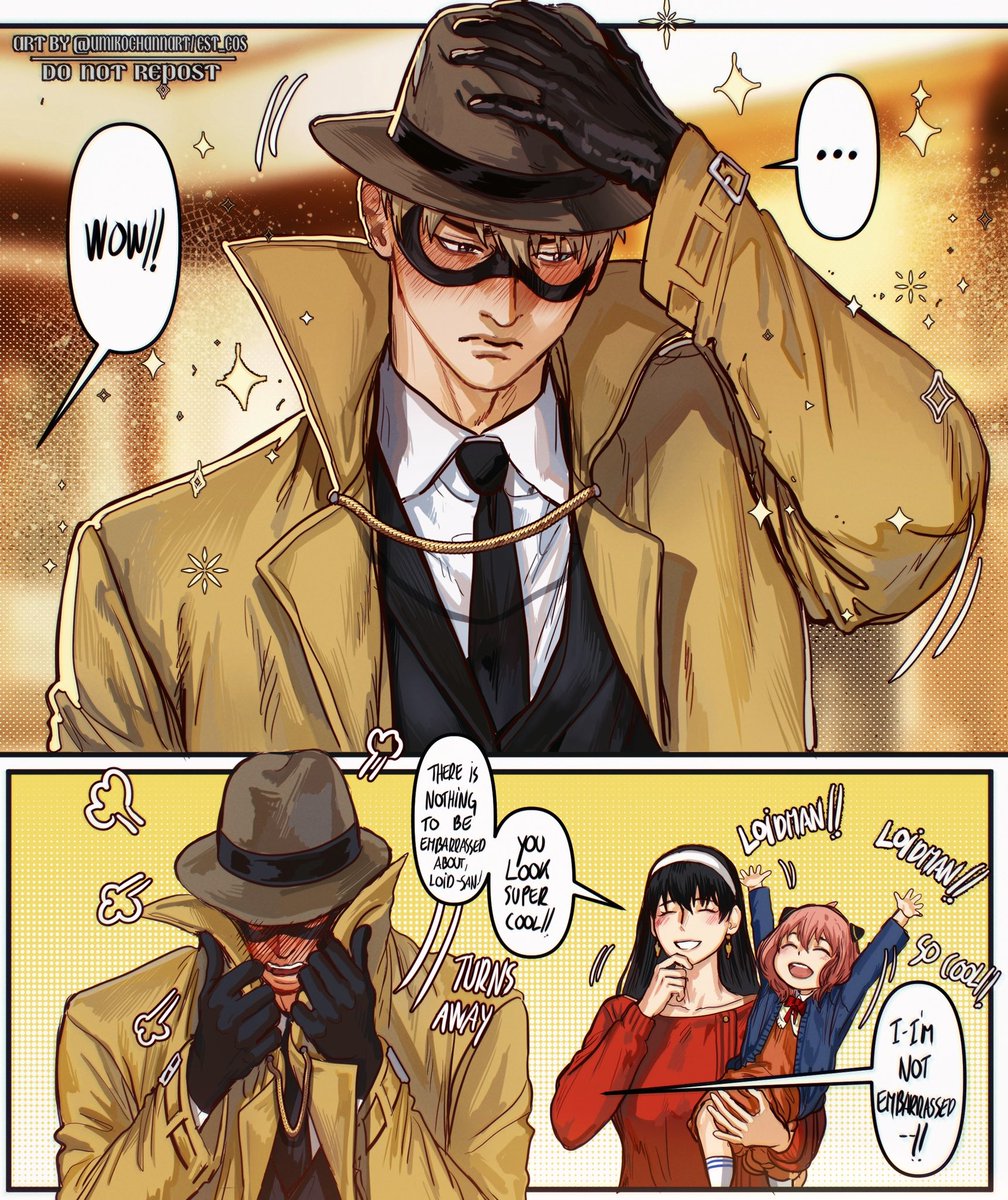 「Loidman 🤲 #SPY_FAMILY #SPYxFamily 」|umikochannart 🧼💀の漫画