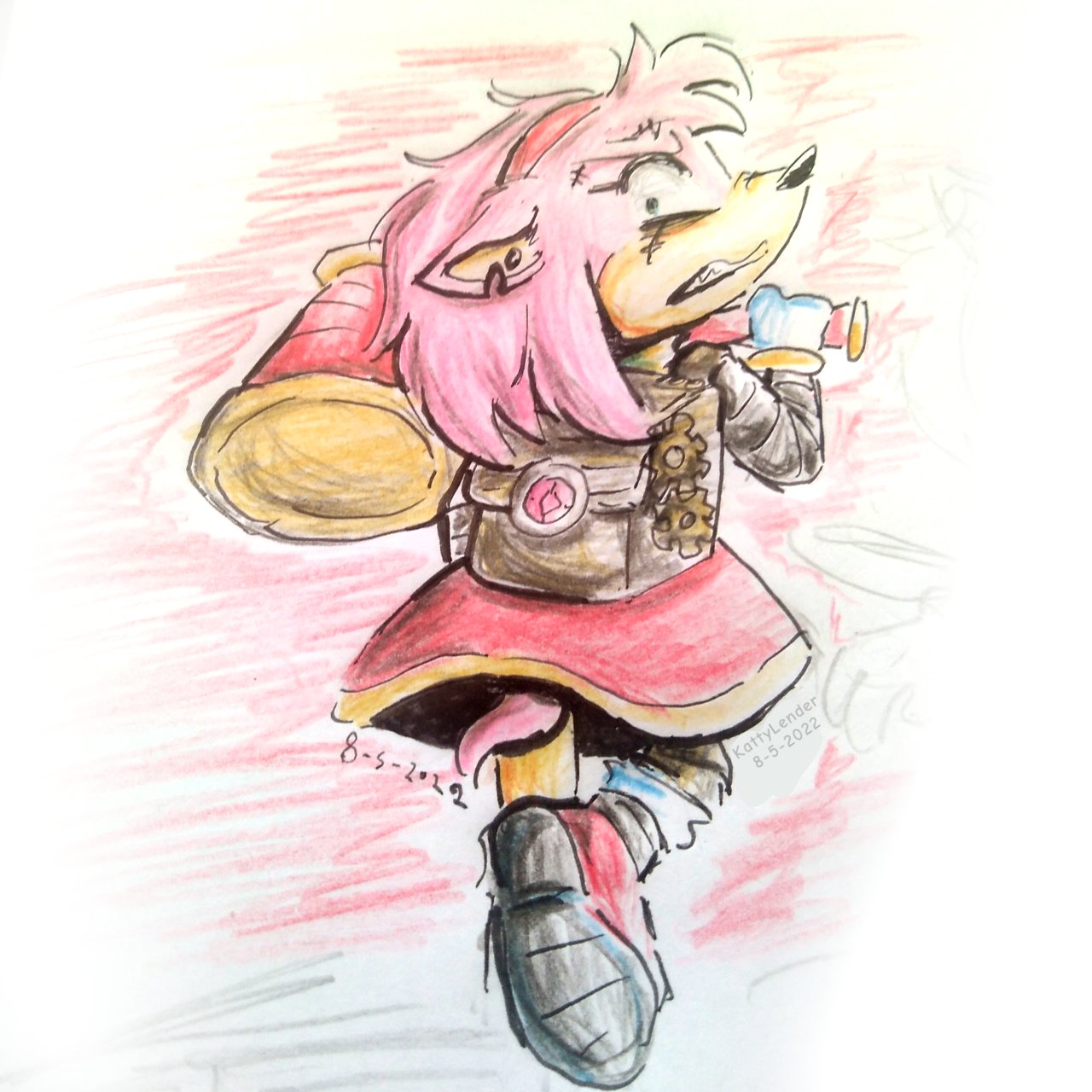 Zombie Sonic And Amy