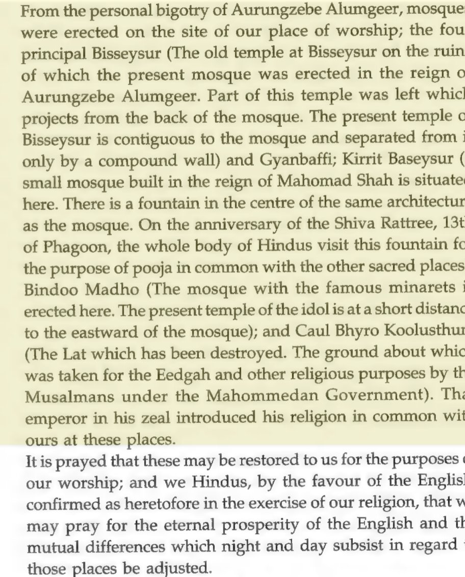 1 There is overwhelming historical evidence to prove that the Gyanvapi ...