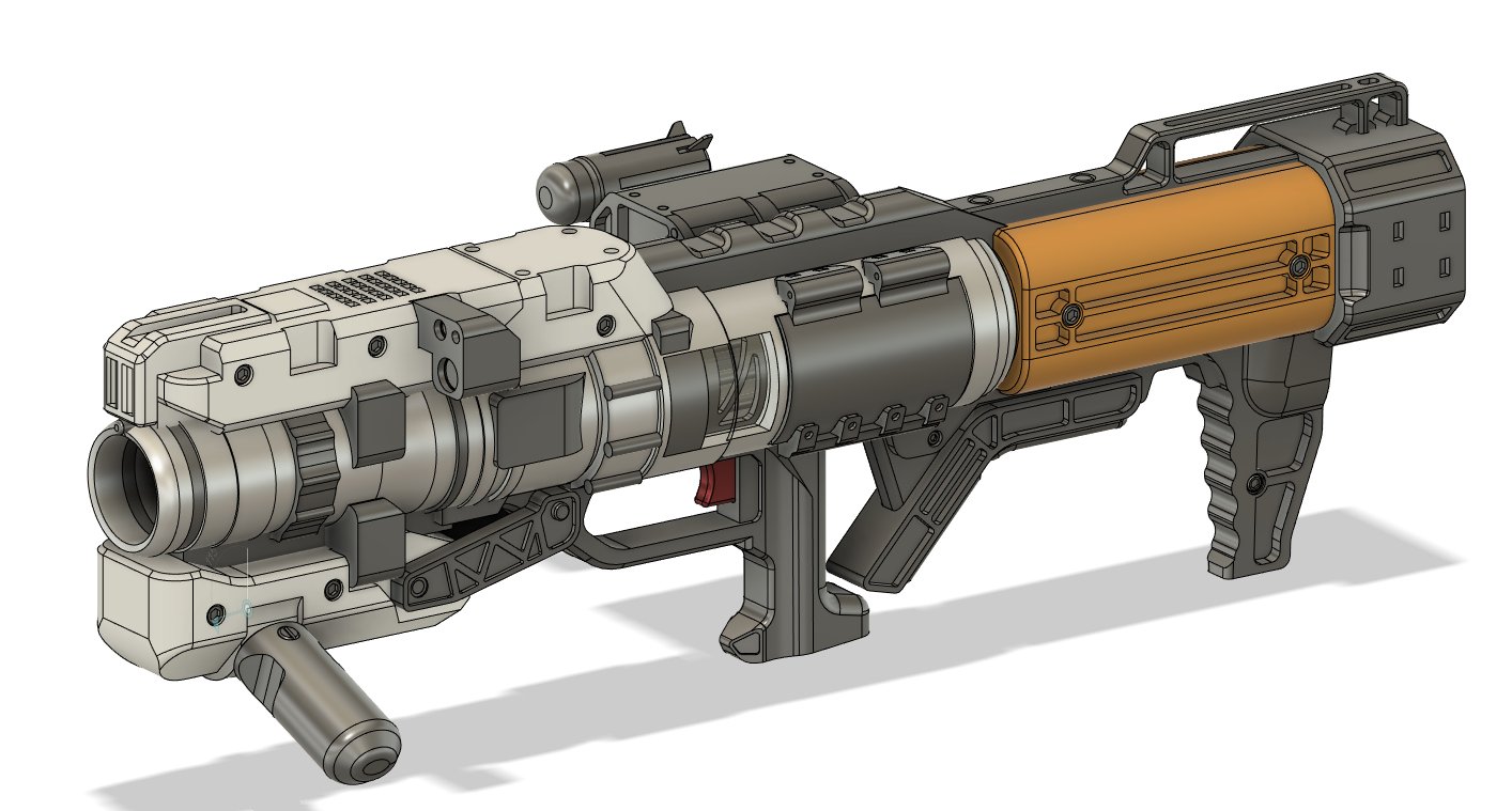 Futuristic Rocket Launcher