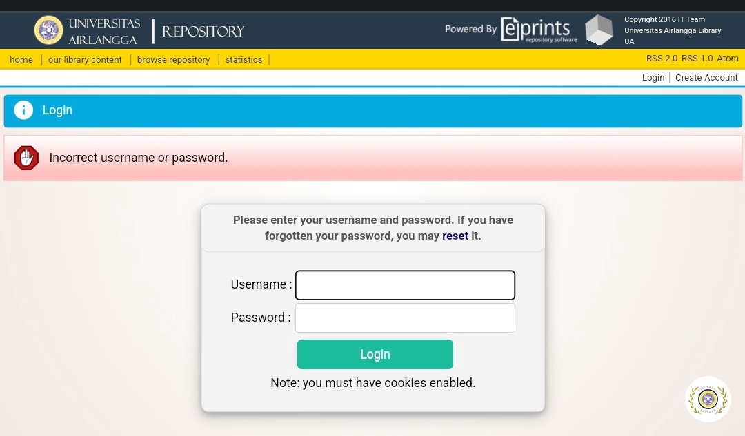 OFF on Twitter: "-uner mas/mbak ada yg tau gak kenapa waktu login incorrect? padahal udh masukin ...