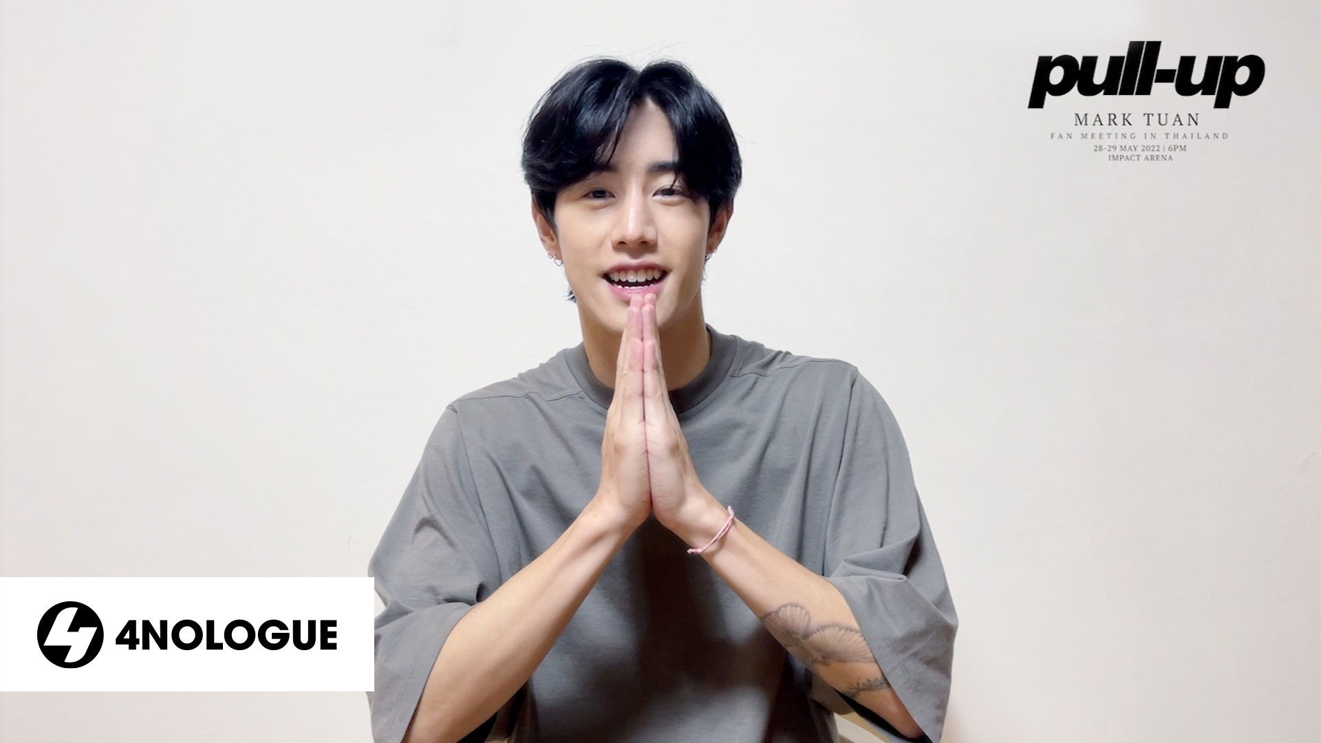 4NOLOGUE on Twitter: "PULL UP! IT’S BEEN A LONG TIME MARK TUAN ส่งคลิปมาชวนด้วยตัวเอง แถมยัง ...