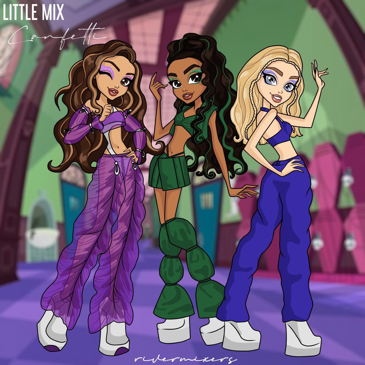 Little Mix Cartoon Version