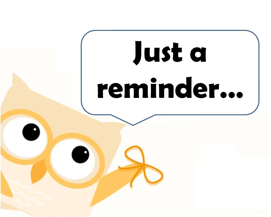 Meeting Reminder Clip Art