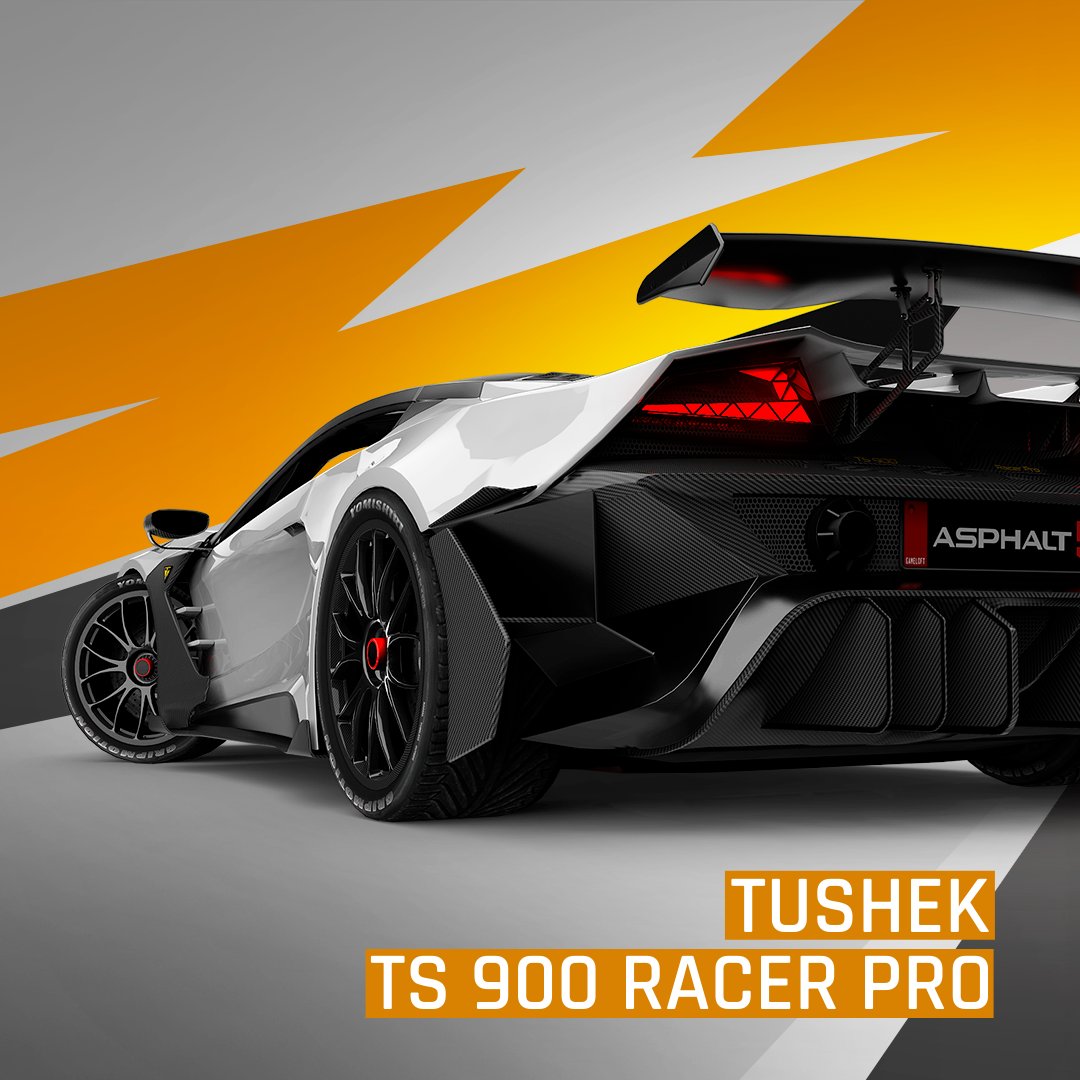 Asphalt on Twitter: "The exclusive Tushek TS 900 Racer Pro is coming soon with its own Special ...