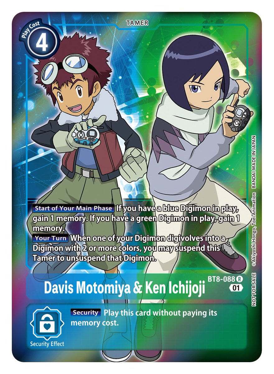 Official Digimon Card Game English Version on Twitter: "[Booster -New Awakening- [BT-08] Box ...