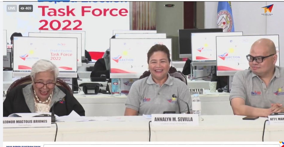 NOW: DepEd_PH holds presser to give updates on the 2022 DepEd Election ...