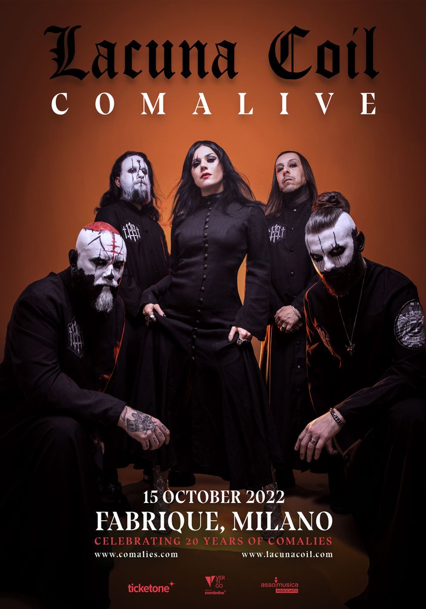 Comalies 20th Anniversary Show! : r/lacunacoil