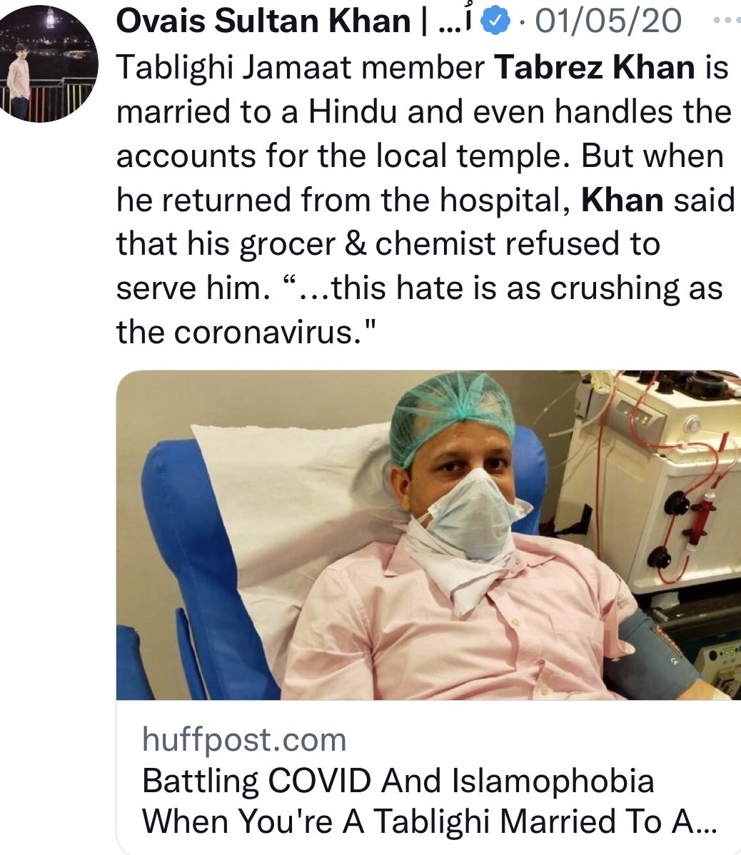 Tabrez Khan, who was actively participating in DP's Aman Committee sitting next to cops, was ...