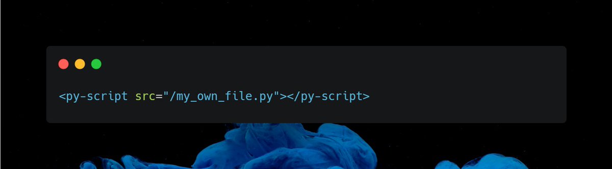 🚀Everything to know About Pyscript??🤯: Do check it Out:🧵👇 - Thread from ...