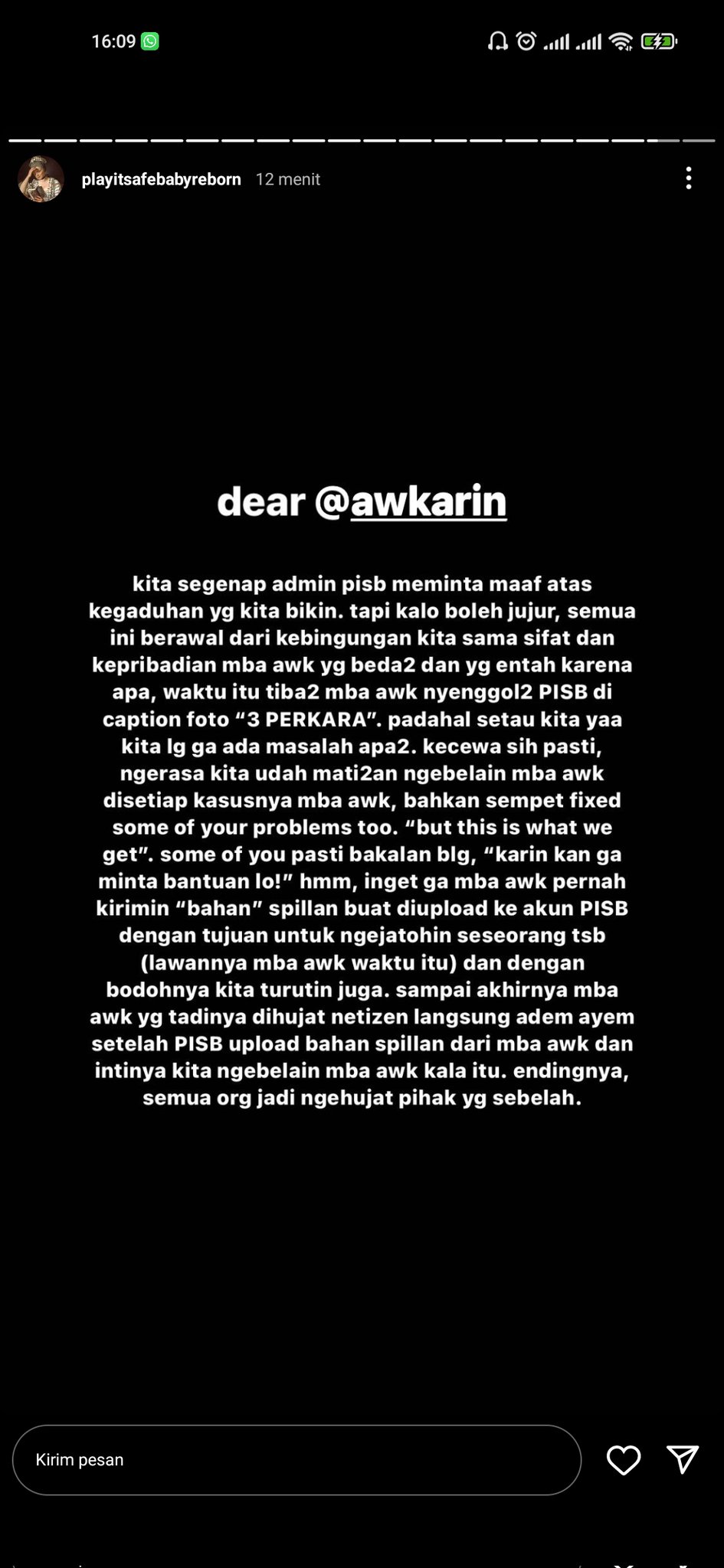 🍓 on Twitter: "@AREAJULID ini tuh cuman gara2 caption awalnya tapi sampe sebegitunya loh, terus ...