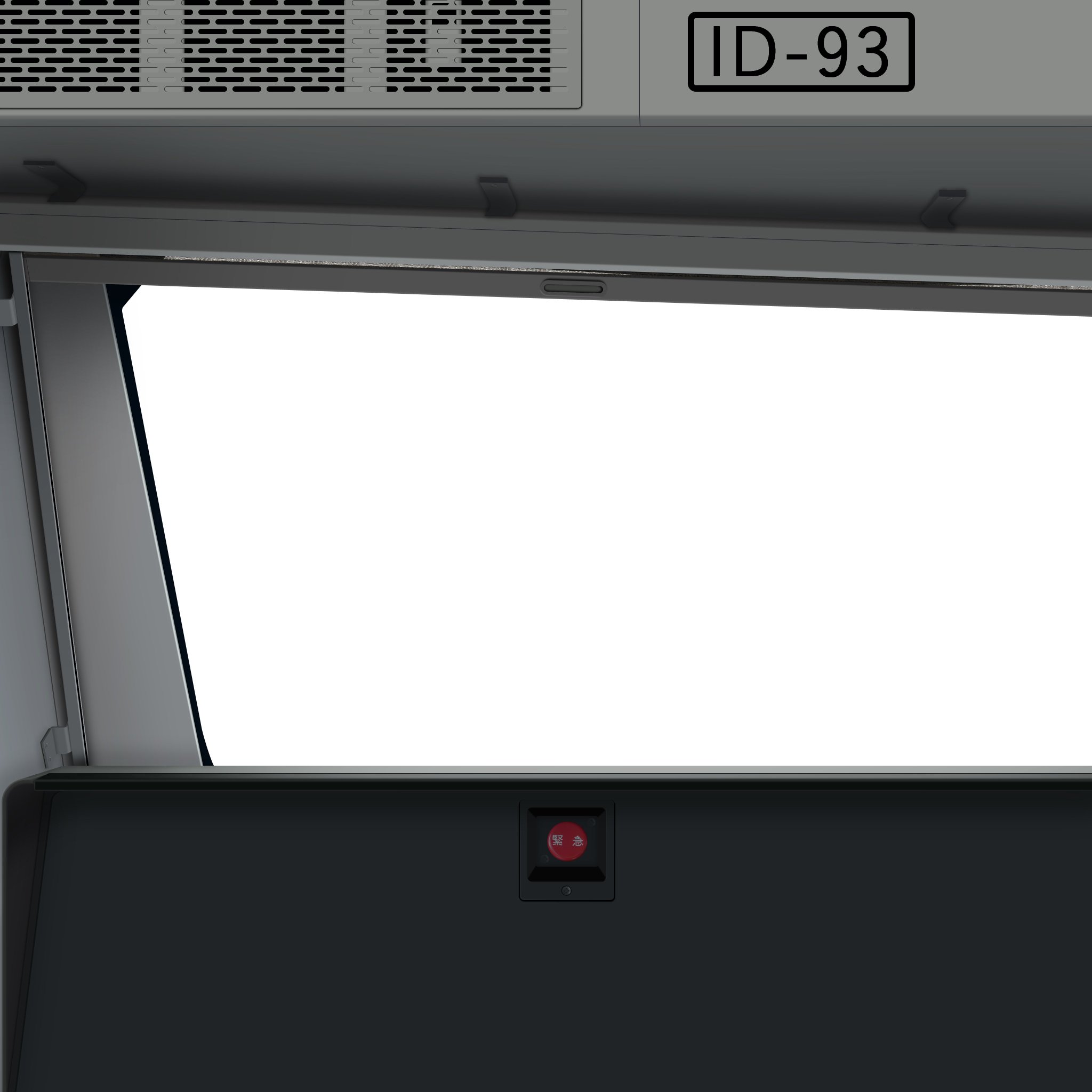 Petrichor's bve data station on Twitter: "サンバイザーはレールを含めて完成しました、ここからは表示部分に取り掛かります。とりあえず、TEスイッチを描い ...