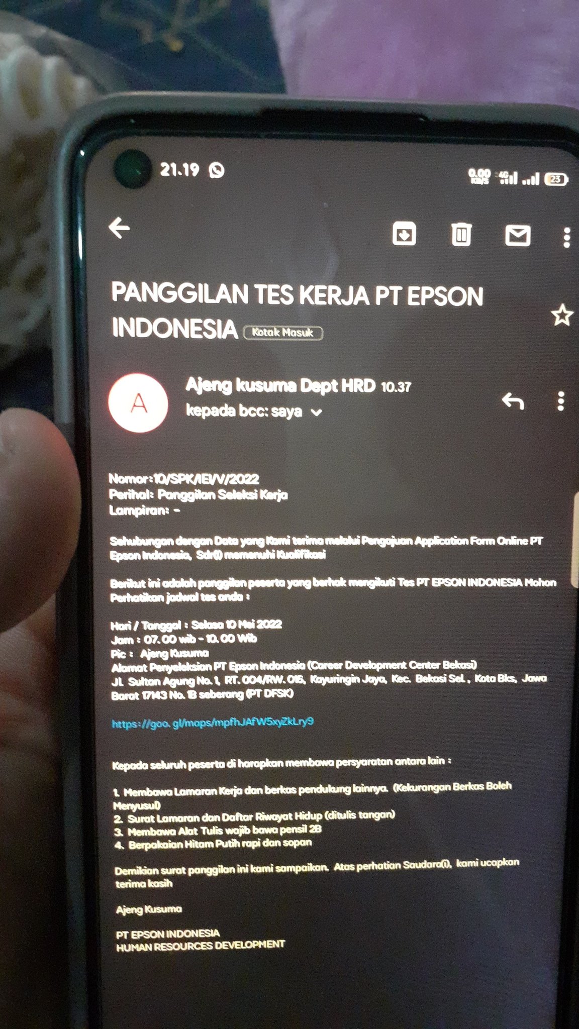 Baca Rules (bit.ly/worksfess) on Twitter: "work! kalo dapet panggilan ...