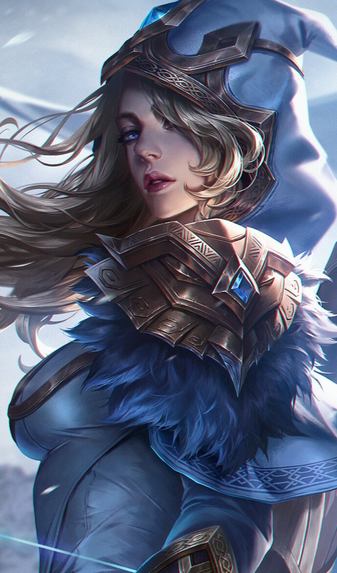 Freljord Ashe Splash Art