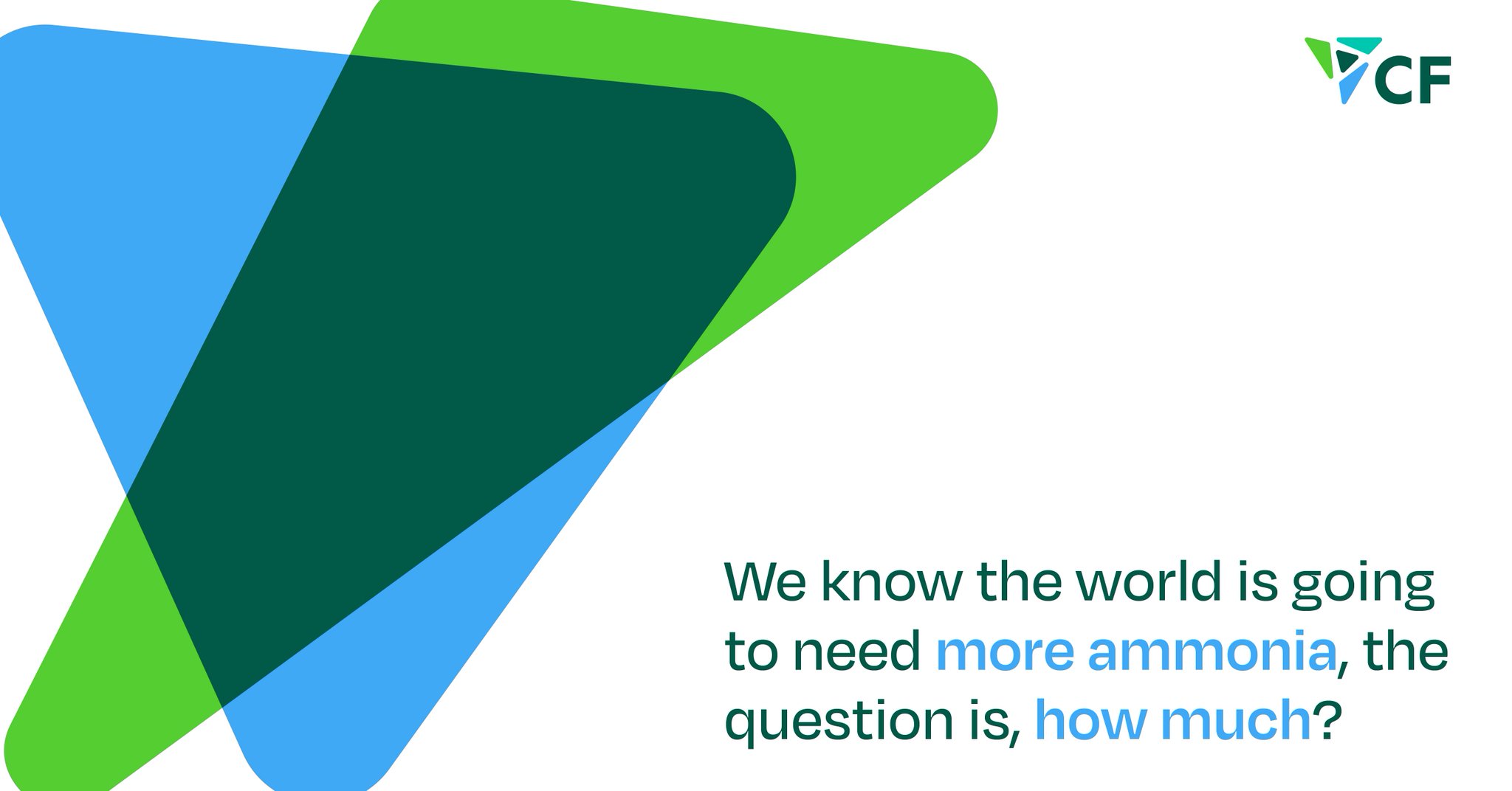 CF Industries on Twitter: "Global decarbonization goals have increased the demand for ...