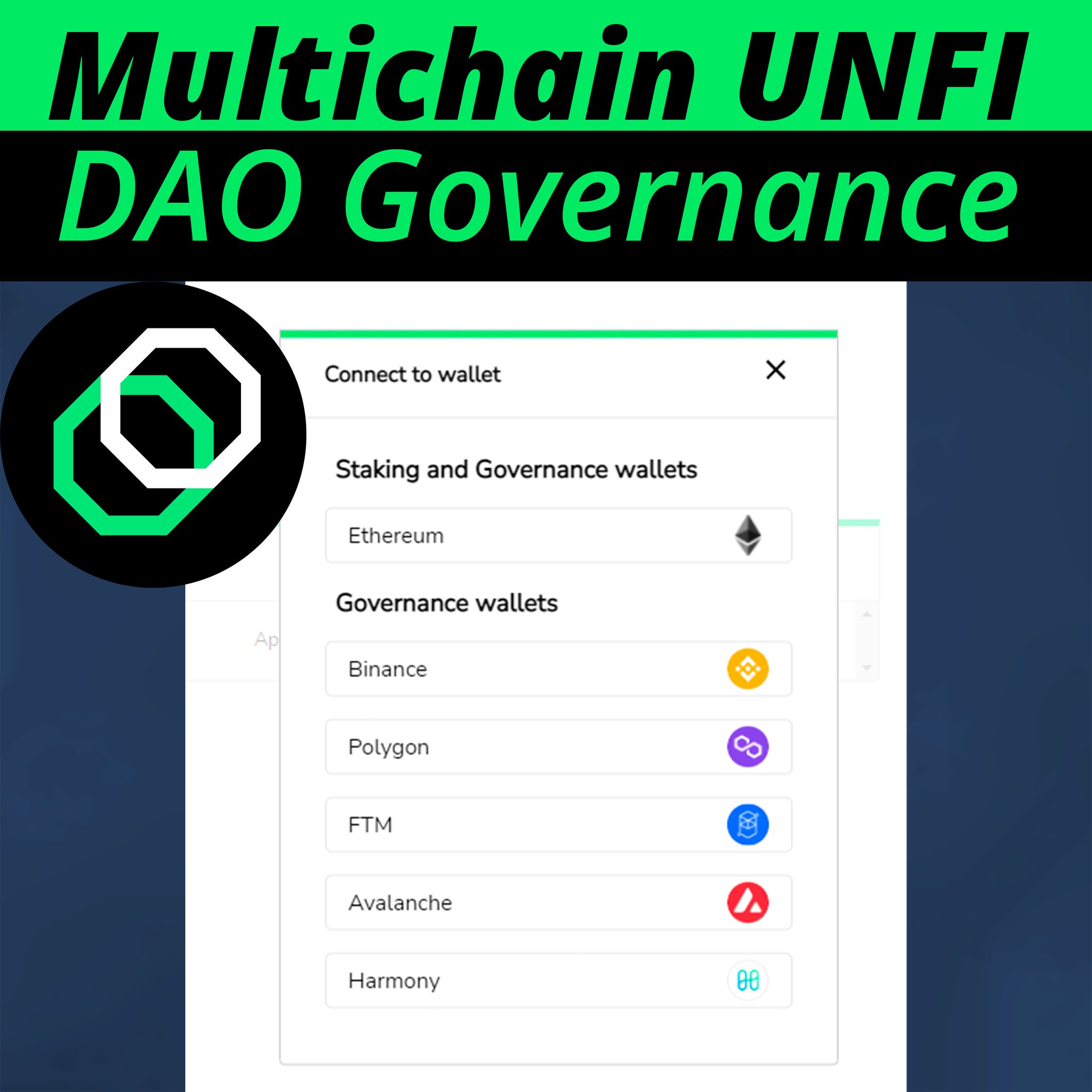 Unifi Protocol on Twitter: "Multichain DAO Governance is now LIVE!!!! We launched #uBridge to ...