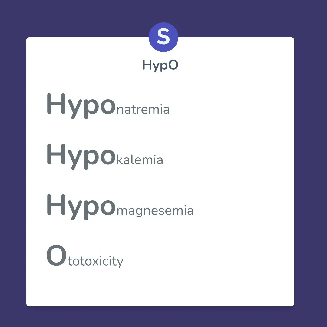 Hypomagnesemia Mnemonic