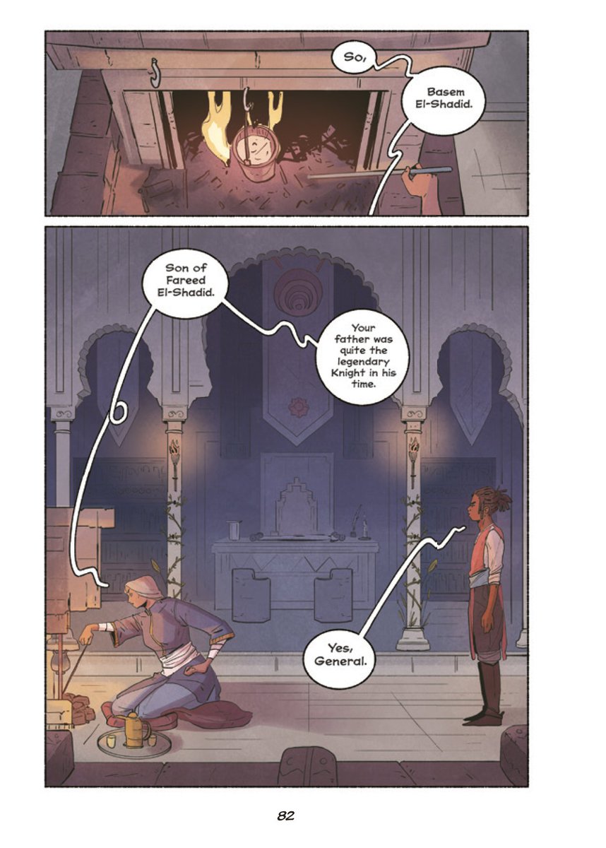 「One of my favorite pages I drew in SQUIRE. Nothing like ver」Sara Alfageehの漫画