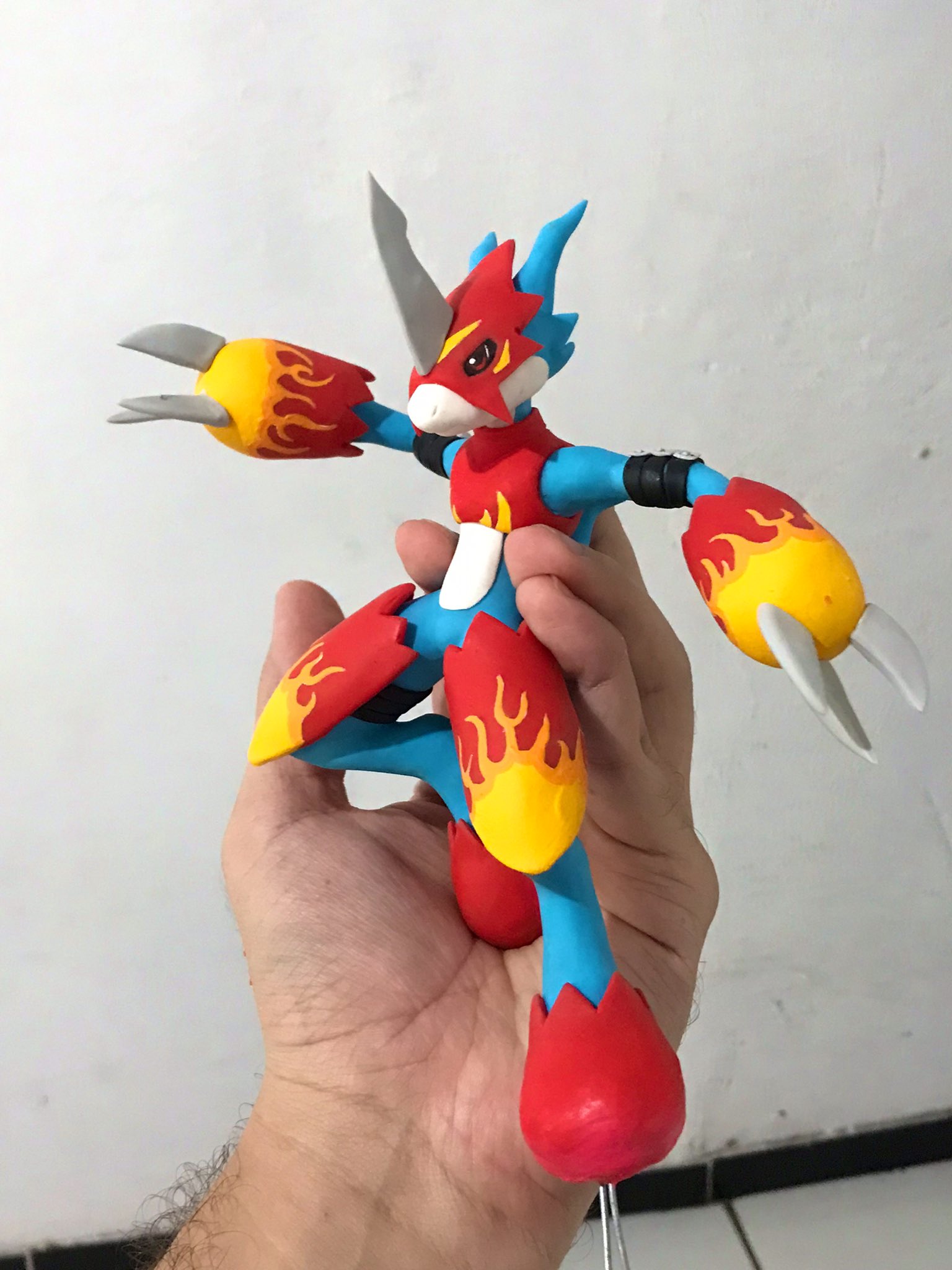 Flamedramon Action Figure