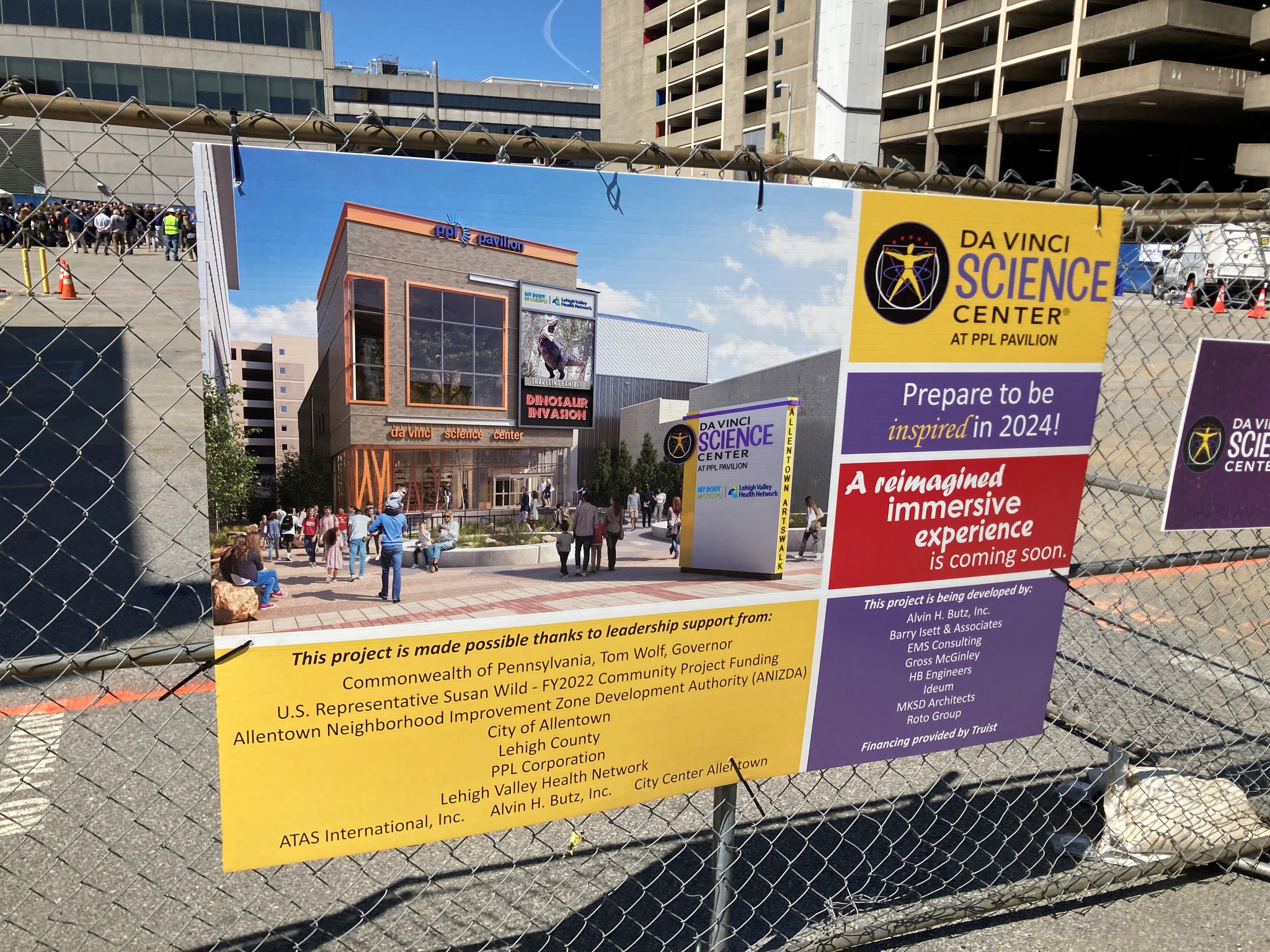 Groundbreaking Ceremonies At The Allentown Hospital By Lehigh Valley