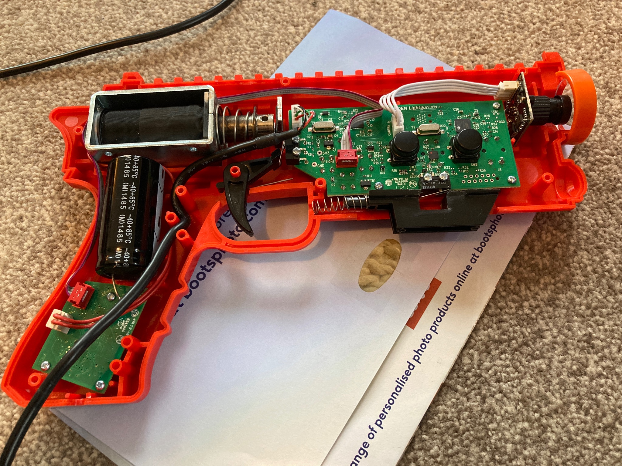 Tom Kail On X: Inside Of The Sinden Lightgun! My Trigger's, 52% OFF