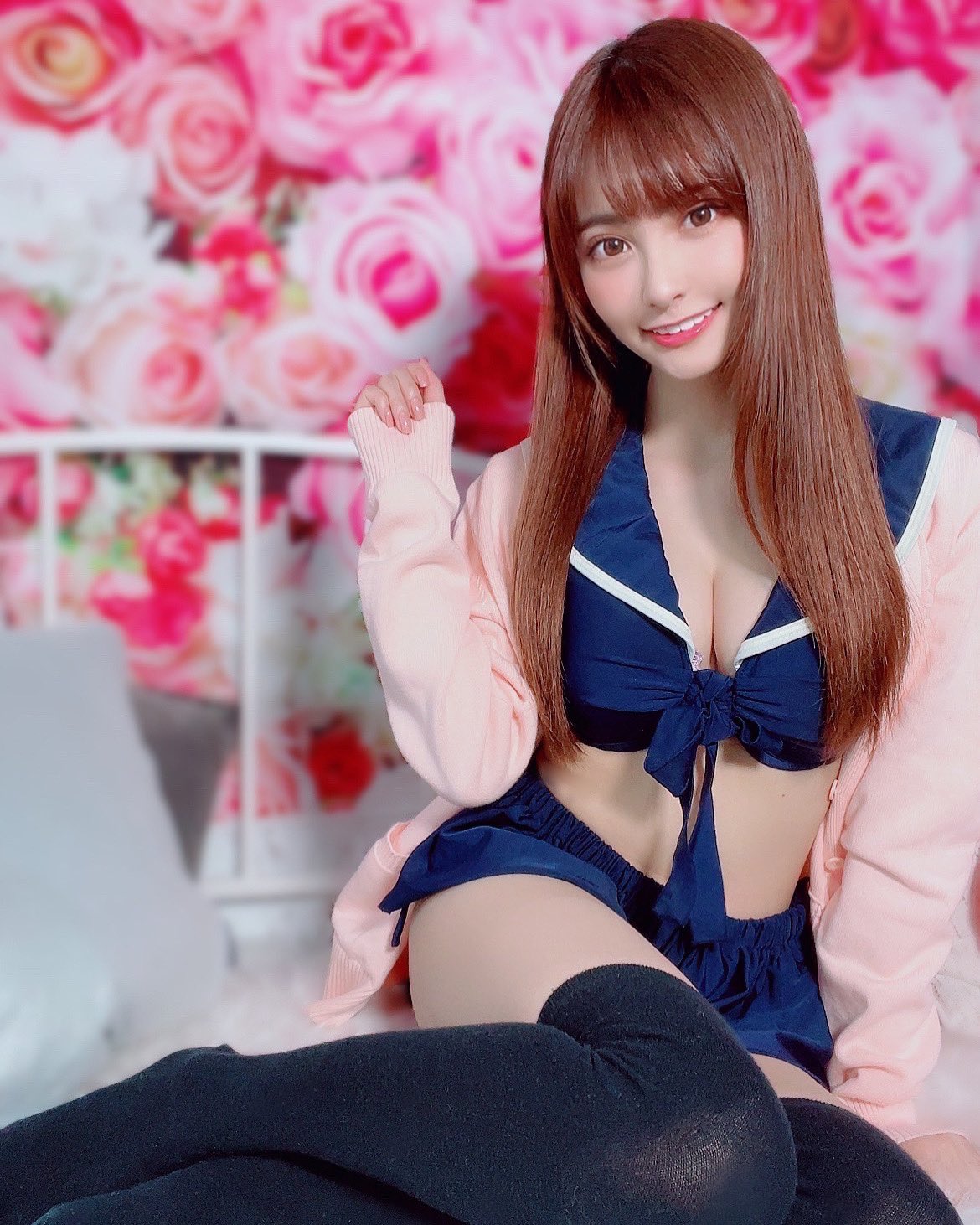 花咲れあ on Twitter: "今日も1日笑顔で💙💖 https://t.co/g4tSXWmLRh" / Twitter