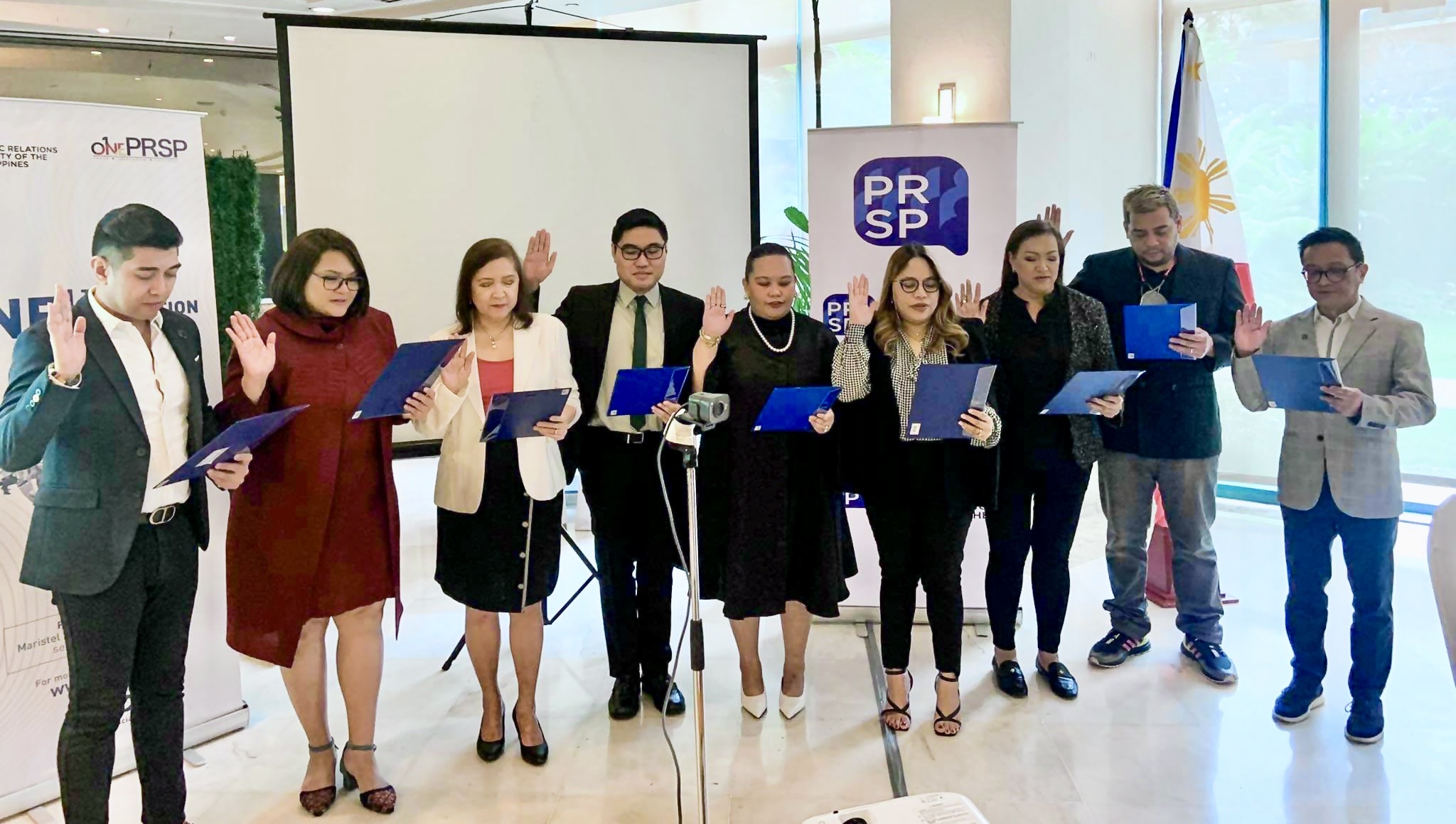 Public Relations Society of the Philippines on Twitter: "An oath-taking ...