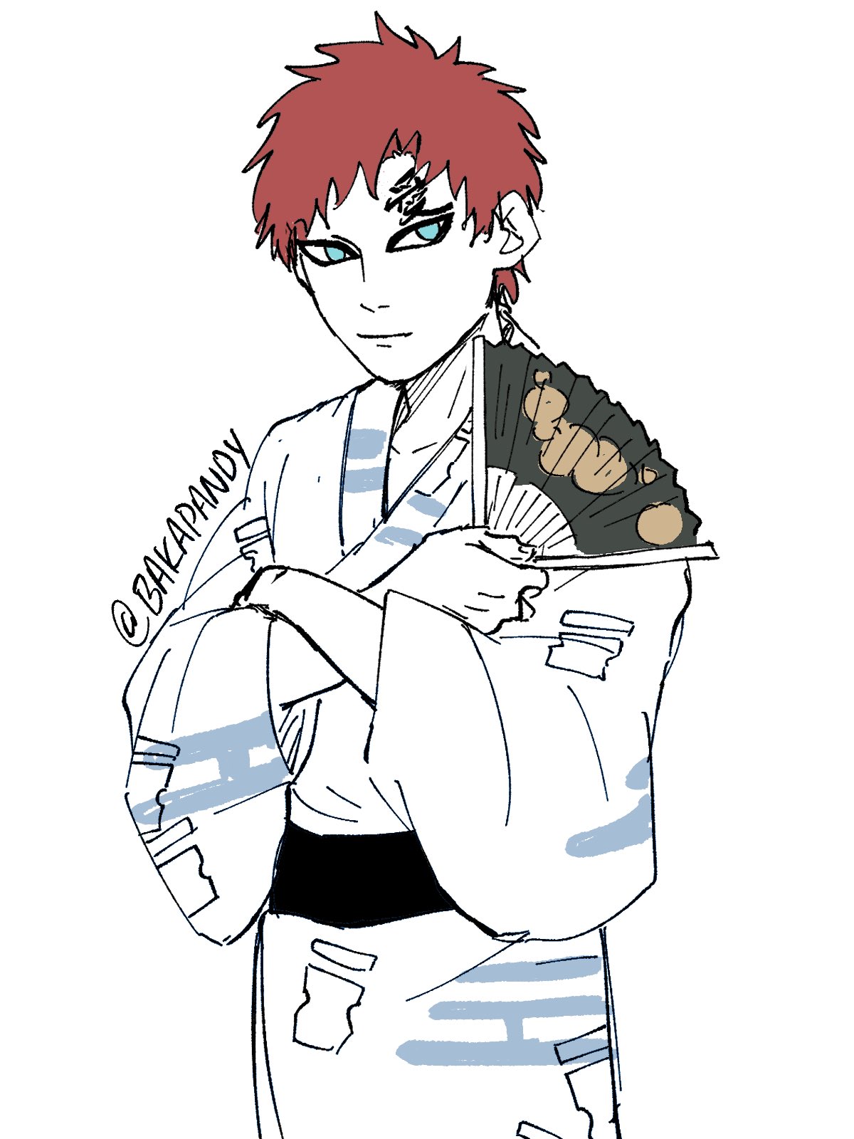 How To Draw Gaara Full Body