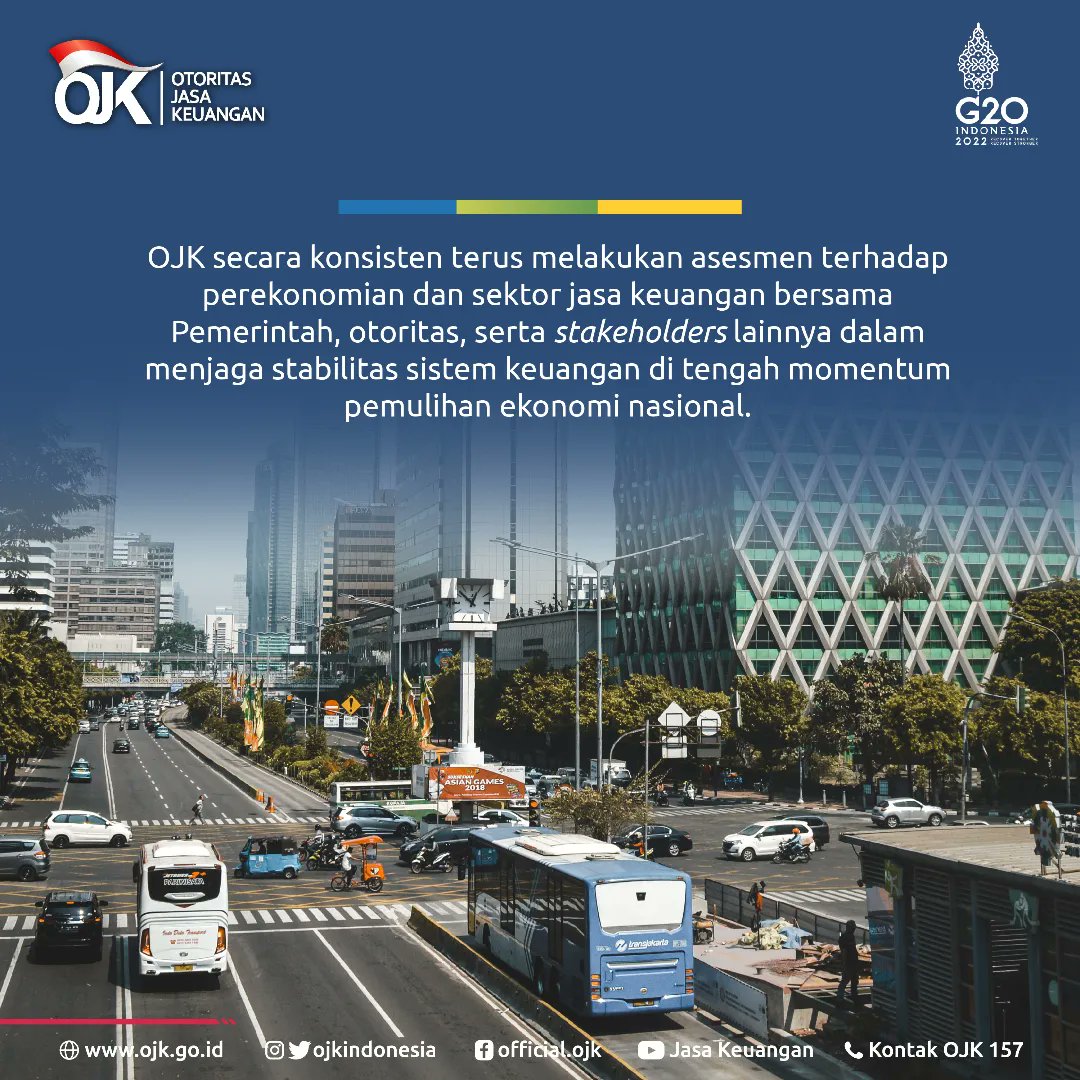 OJK Indonesia on Twitter: "OJK secara konsisten terus melakukan asesmen terhadap perekonomian ...