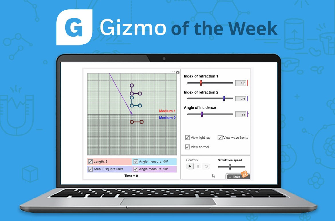 ExploreLearning on Twitter: "This week's #GizmoOfTheWeek is the Refraction #ELGizmo! Discover ...