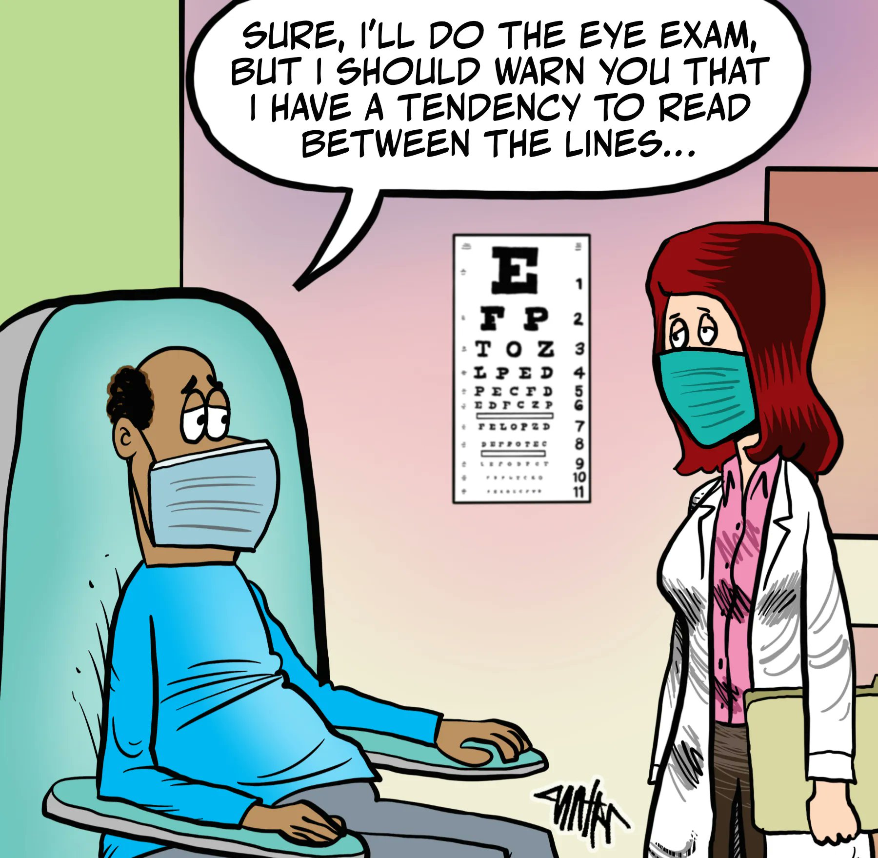 Optometry Cartoon Images