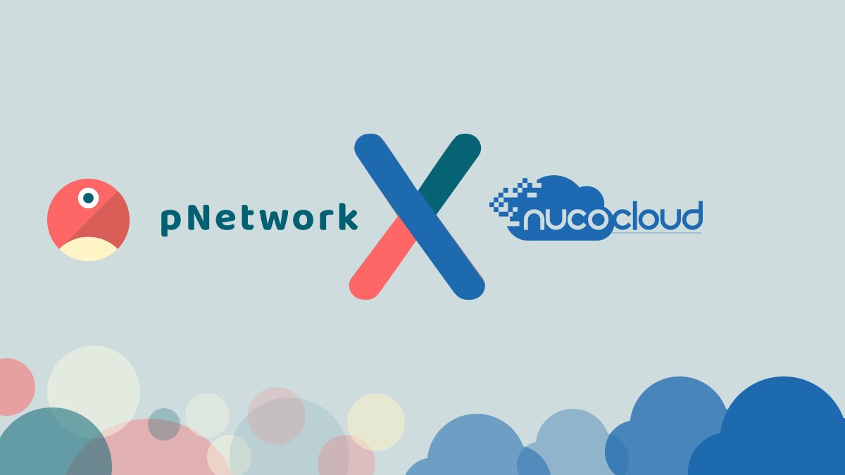 nuco.cloud on Twitter: "We are excited to announce the launch of a new @pNetworkDeFi bridge for ...