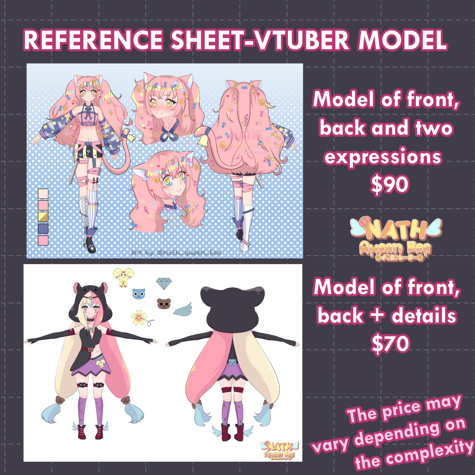 🐝Nath •🔞 Vtuber Artist🌻 Open Commissions (@NathQueenBee) / Twitter