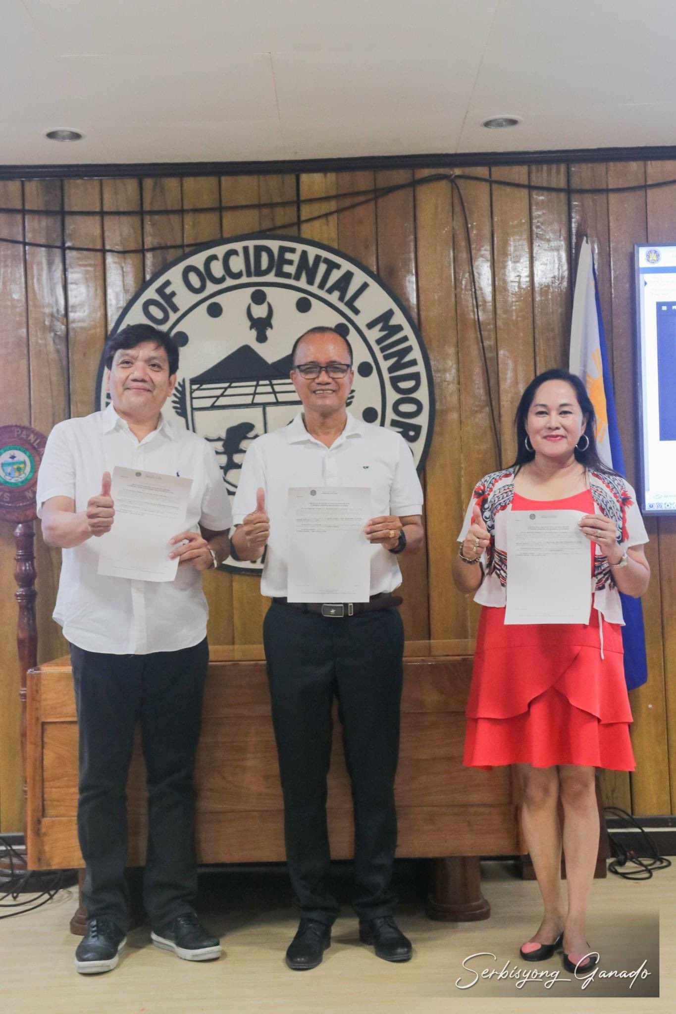 ABS-CBN News on Twitter: "Muling nahalal na gobernador ng Occidental Mindoro si Eduardo Gadiano ...