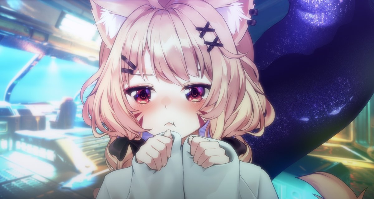 「I..it's not like I want you to join the 」|SquChan 🌙 VYUGENのイラスト