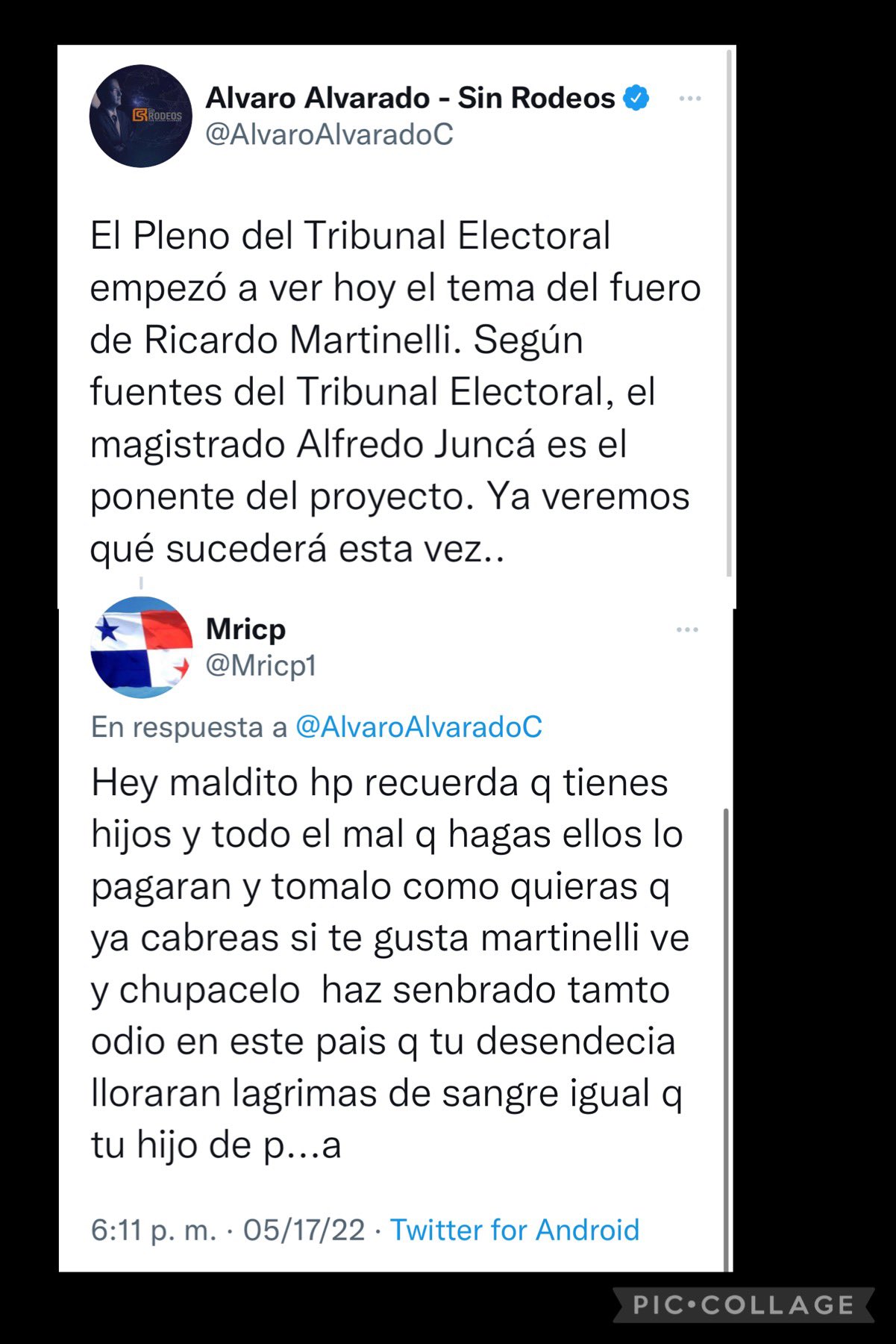 Alvaro Alvarado - Sin Rodeos on Twitter: "Ya estamos siendo advertidos. El que no se suma lo ...