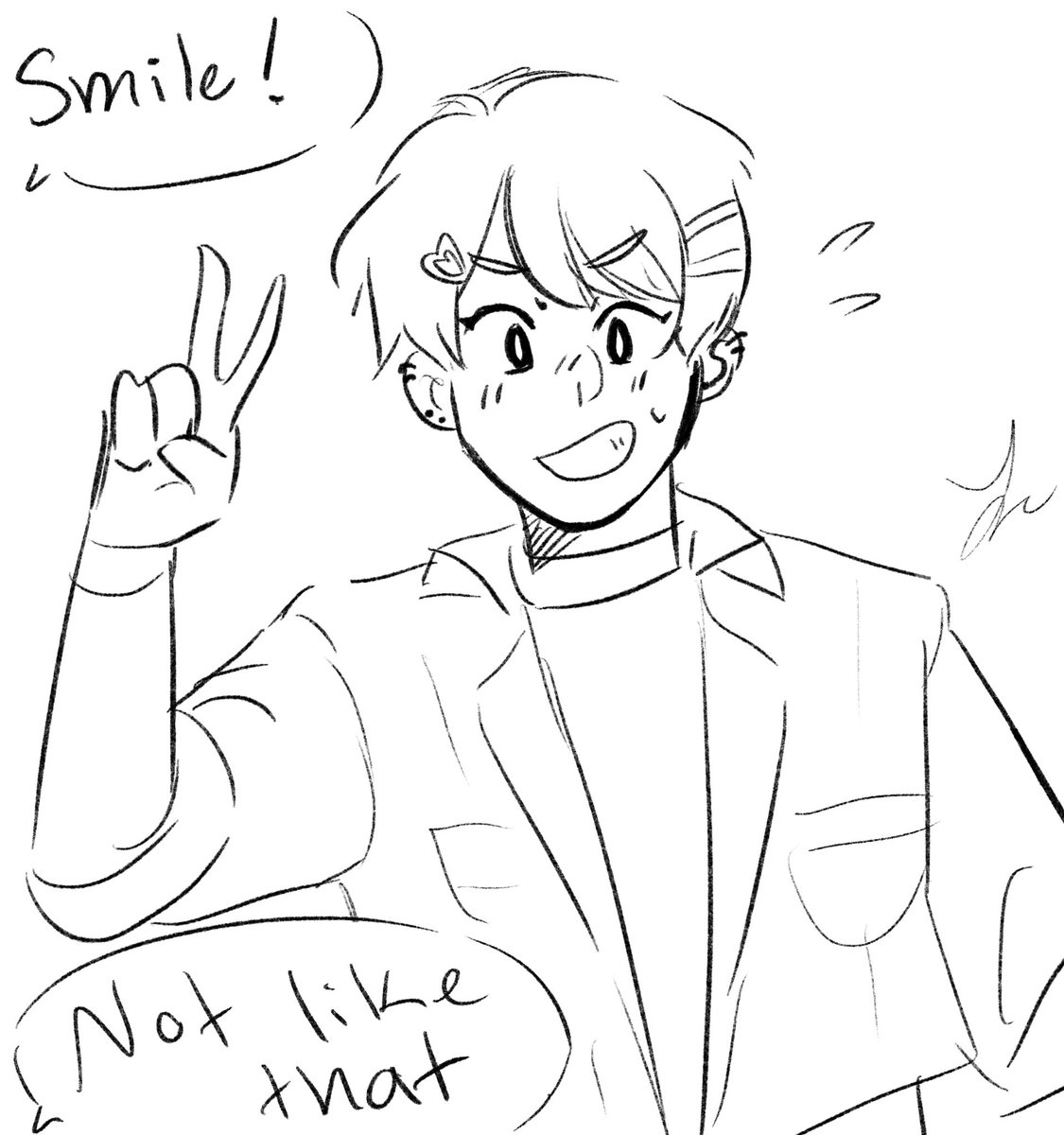 butch aya" awkward butches rise up, butches who sweat a lot」Luna 🌙の漫画