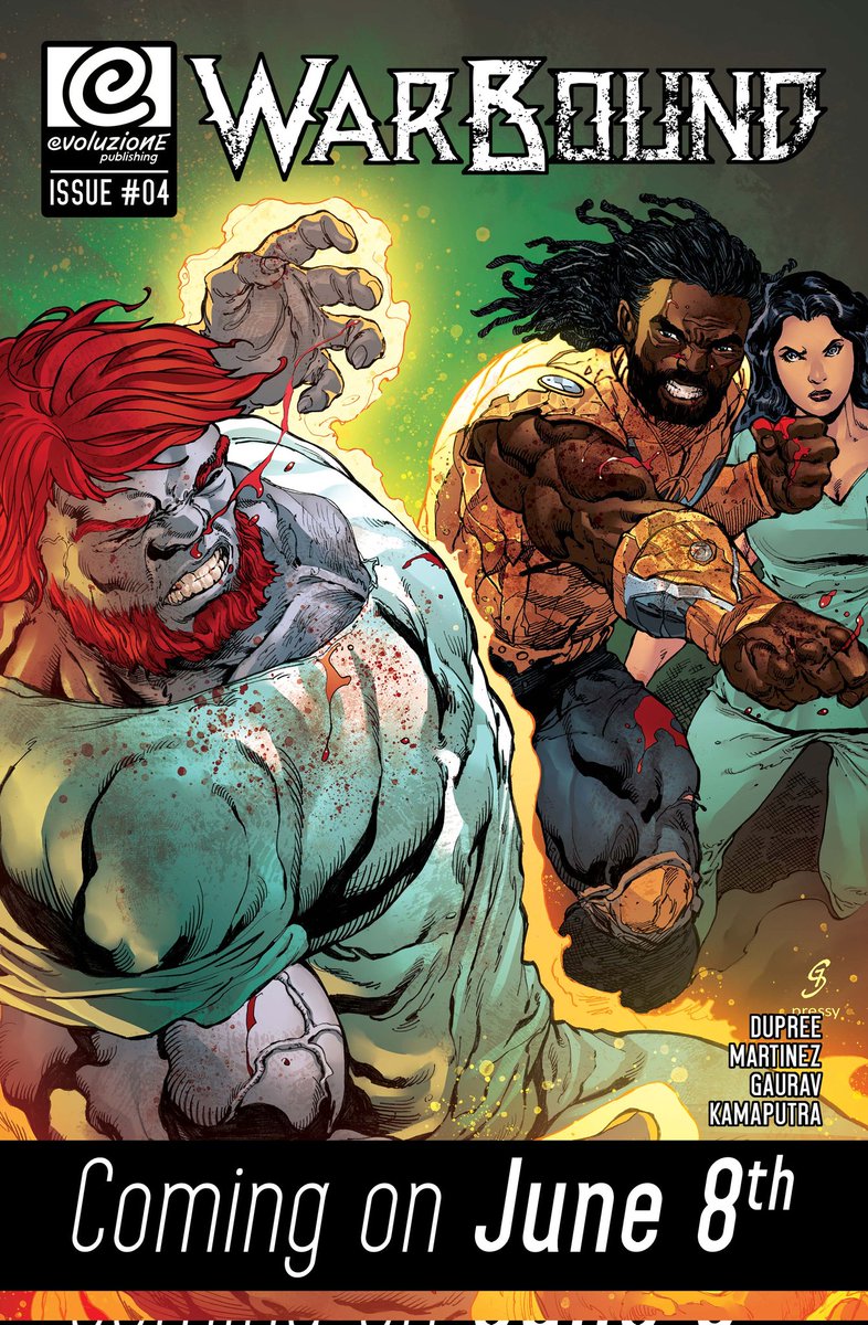 Warbound #4 on June 8th Story: @g_mart8 & @Marcel_Dupree Art ...