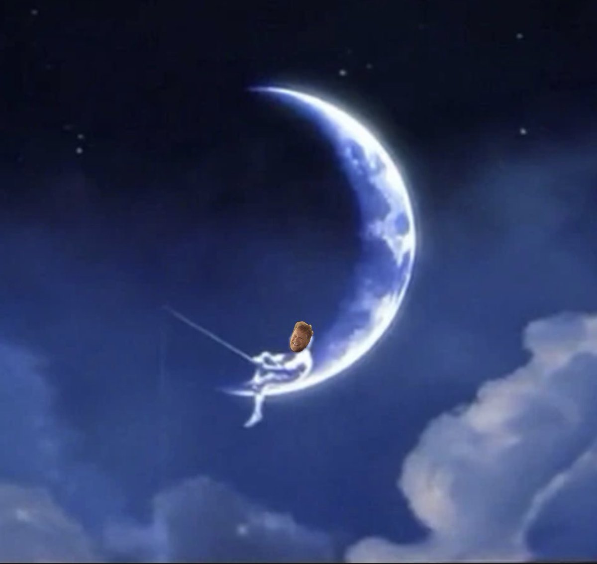 Dreamworks Moon Face