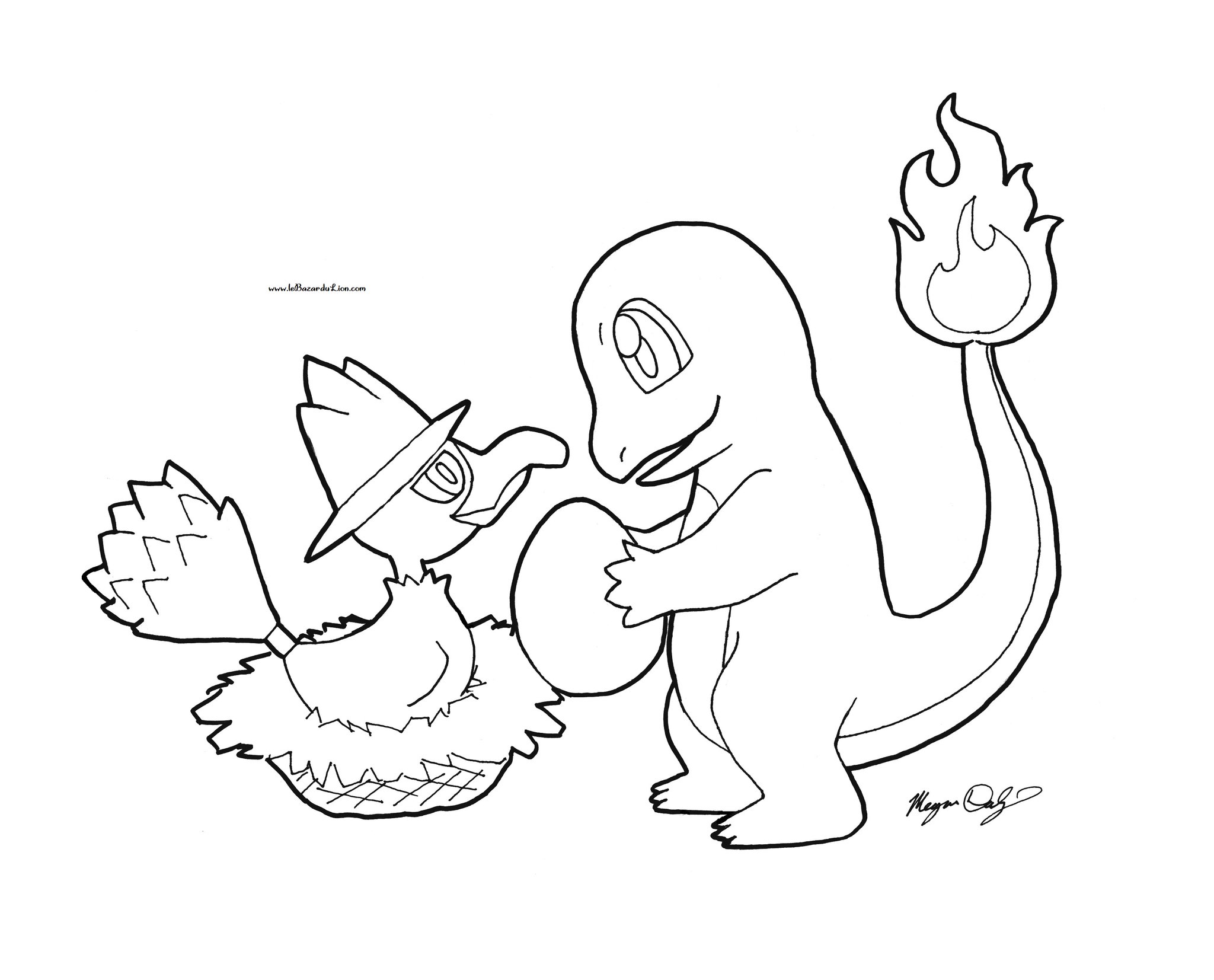 Treecko Kleurplaten Hoenn Pin Etsy