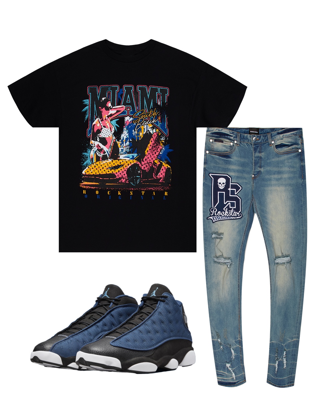 Blue Polyvore Outfits