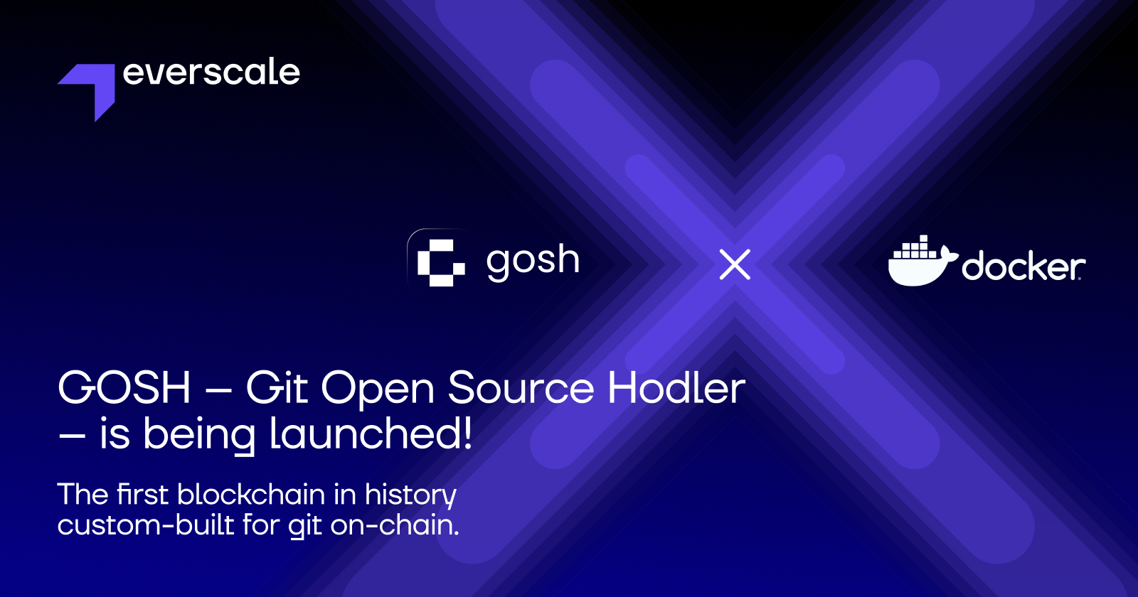 Everscale on Twitter: "Today at 19:30 UTC we are announcing at @DockerCon the launch of #GOSH ...