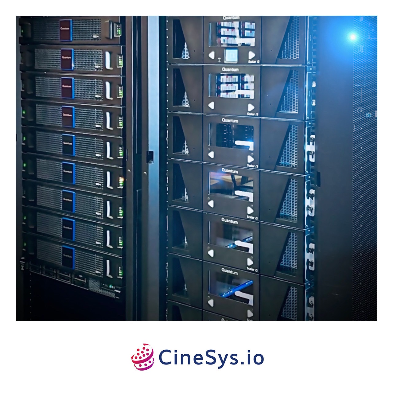 CineSys.io on Twitter: "Another successful SAN deployment completed! 1.5 PB @QuantumCorp SAN ...