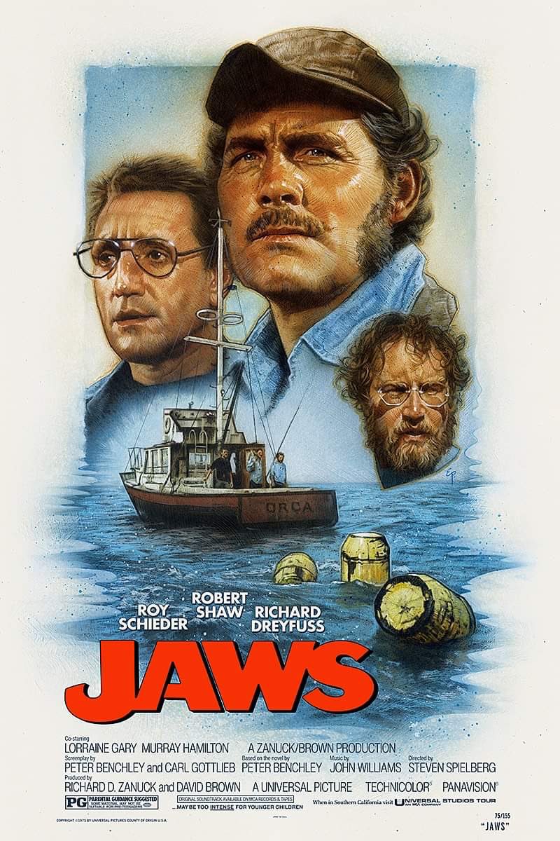 Jaws Original Movie Poster