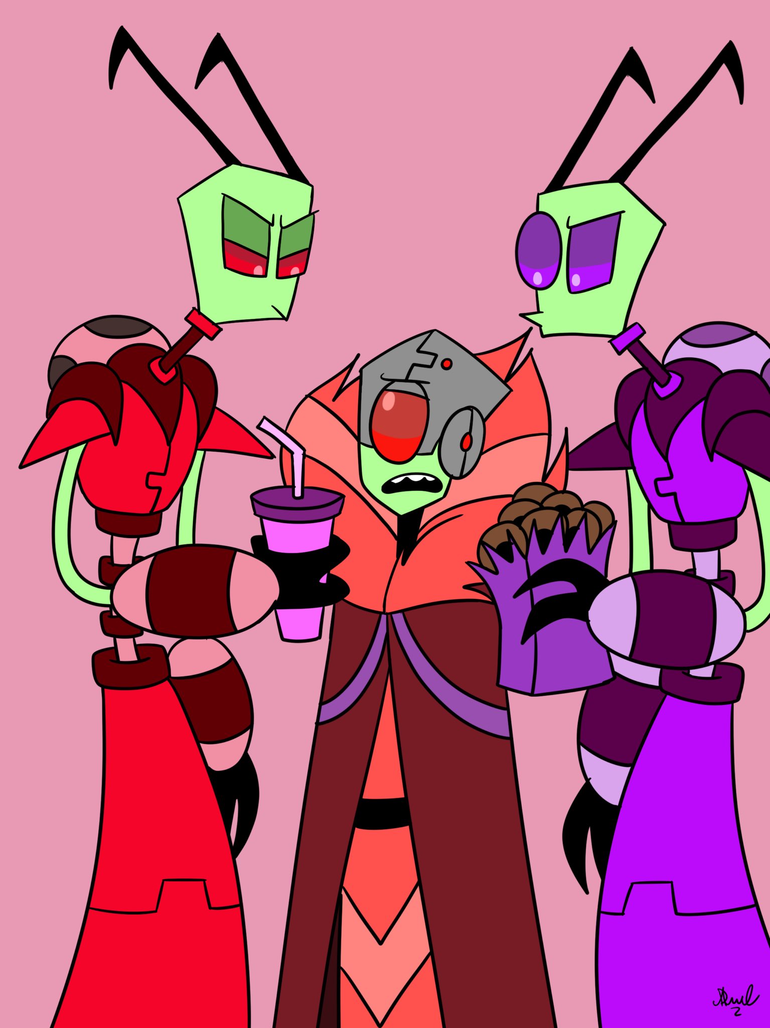 Invader Zim The Tallest Red