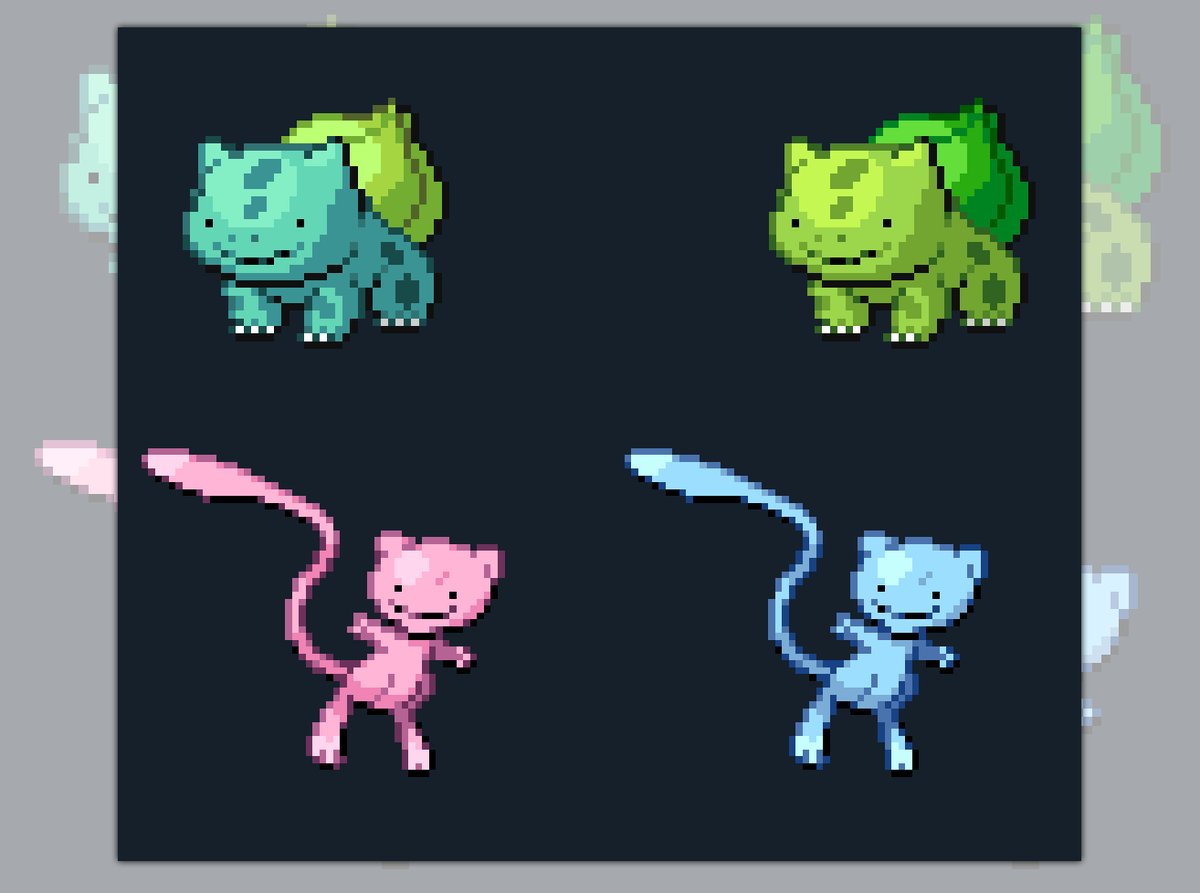 Shiny Bulbasaur Sprite