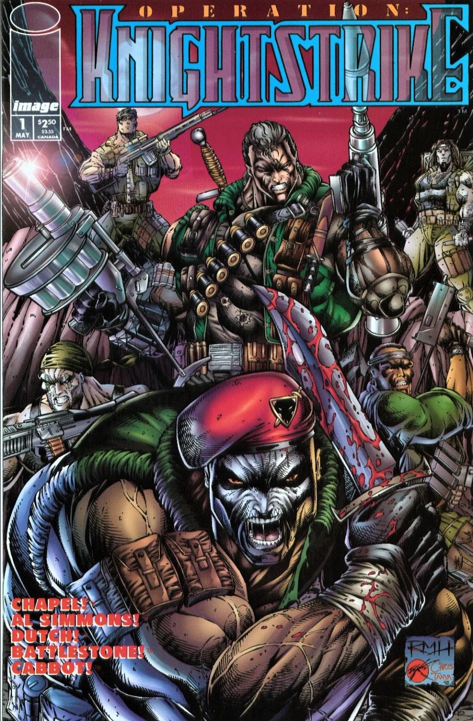 Daily Spawn Archive on Twitter: "Al Simmons makes an appearance in Operation: Knightstrike #1 ...