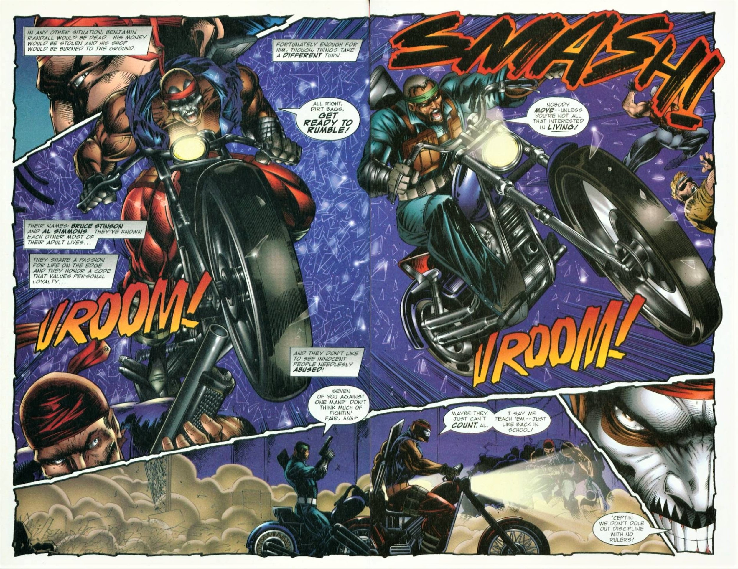 Daily Spawn Archive on Twitter: "Al Simmons makes an appearance in Operation: Knightstrike #1 ...