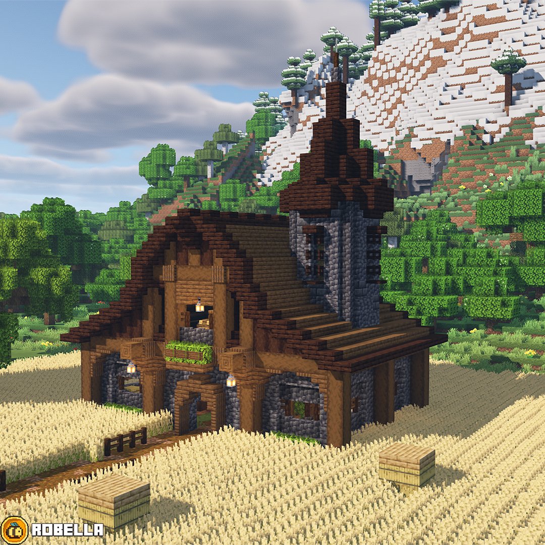 Medieval Barn Minecraft