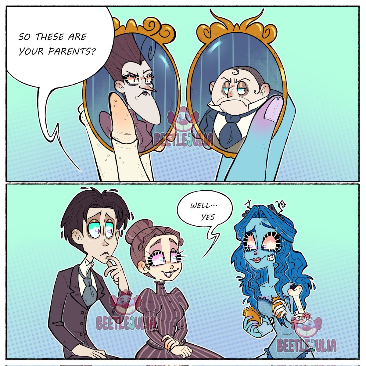 Corpse Bride Parents
